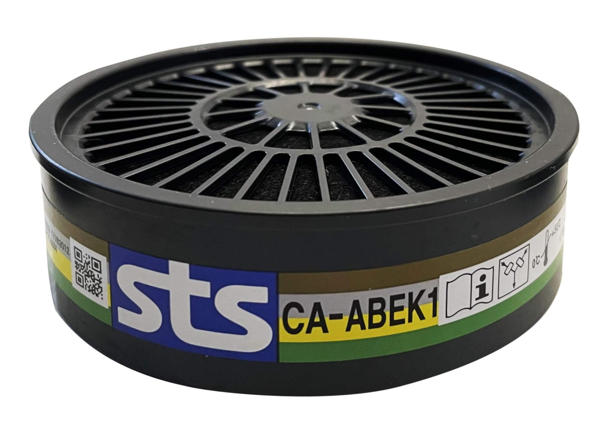 Pair of STS Shigematsu ABEK1 Gas Filters